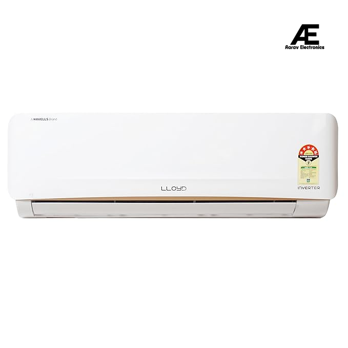 Buy Lloyd 1.5 Ton 5 Star Inverter Split AC GLS18I5FWGEW – Aarav Electronics
