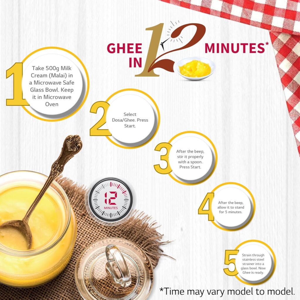 LG 28 L Convection Microwave Oven (MC2886BPUM, Floral Purple, Diet Fry ...