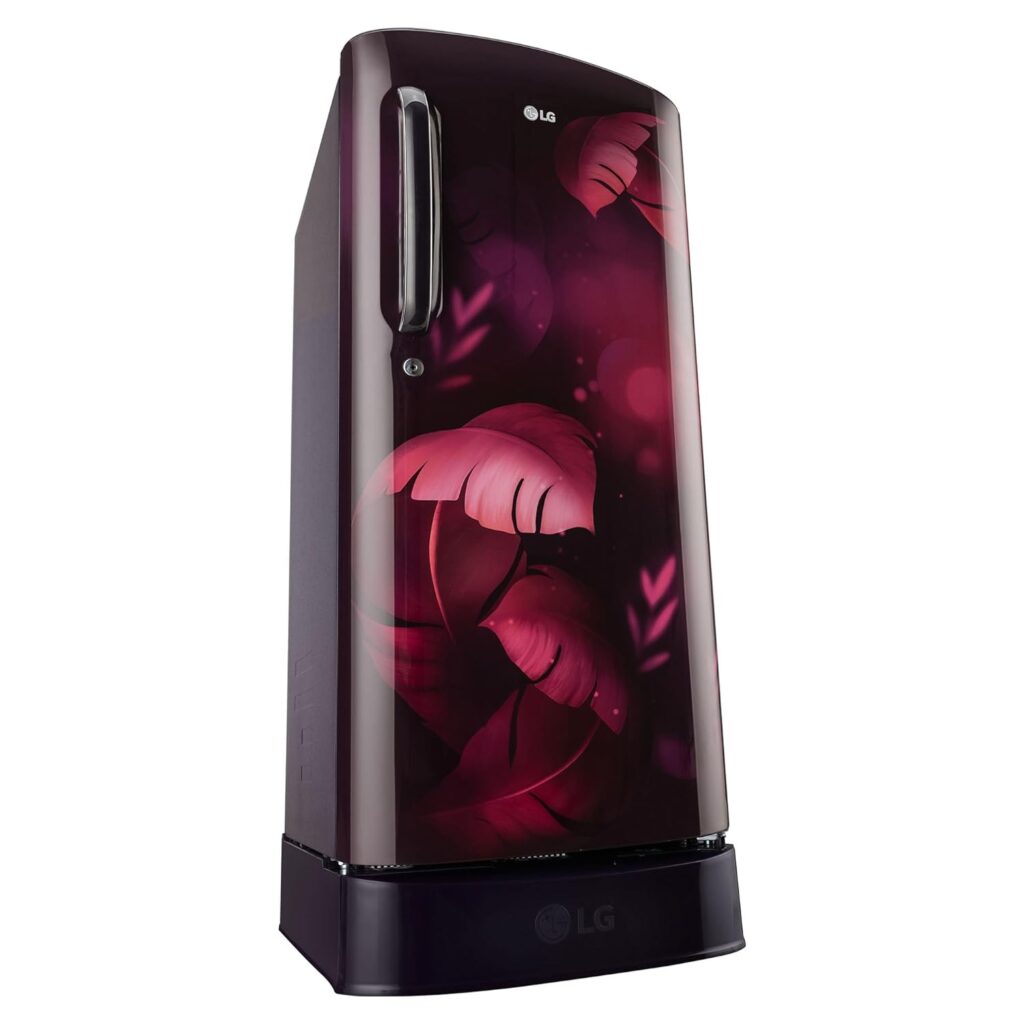 LG 185 L, 5 Star, Smart Inverter, Direct Cool Single Door Refrigerator ...